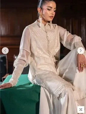 zainab salman | Dresses | Zainab Salman M Jacket Pants | Poshmark
